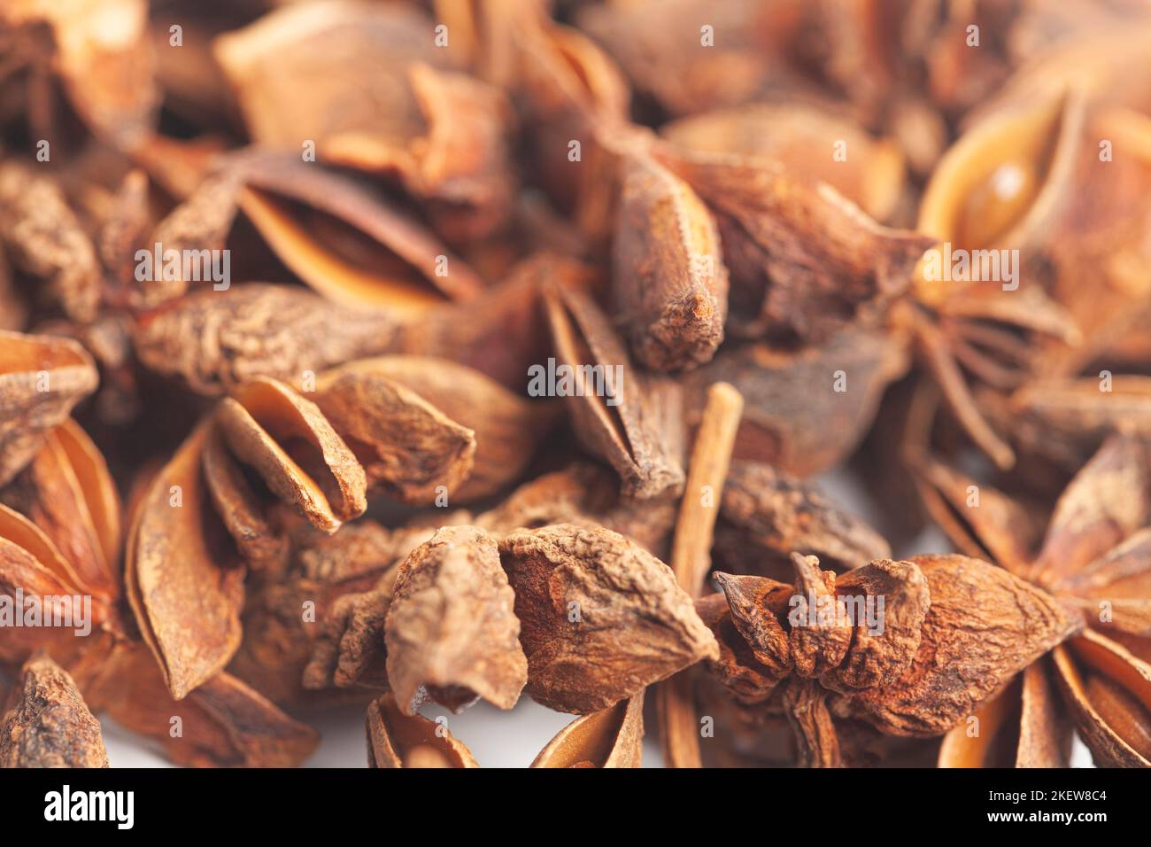 Star anises dried spice fruits Stock Photo - Alamy