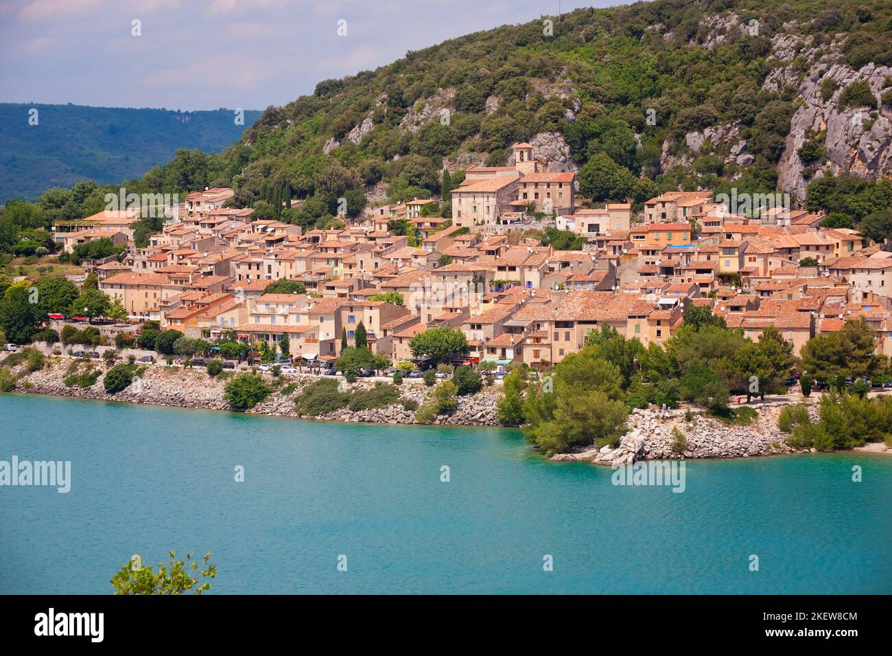 Lac de Sainte-Croix de Verdon, Provence, France Stock Photo - Alamy