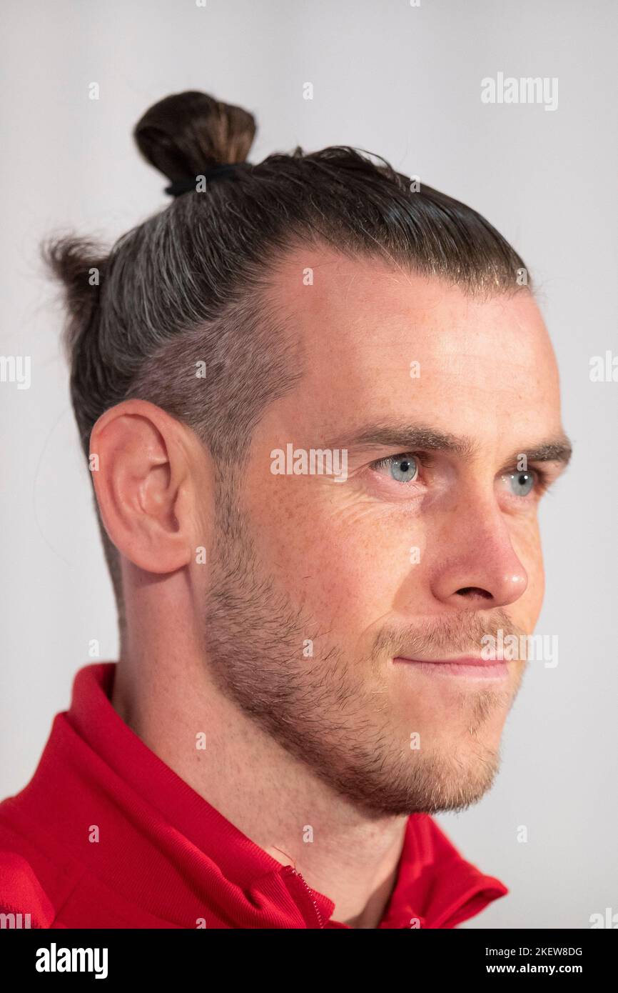 Hensol, Wales, UK. 14th Nov, 2022. Gareth Bale during a Wales national ...