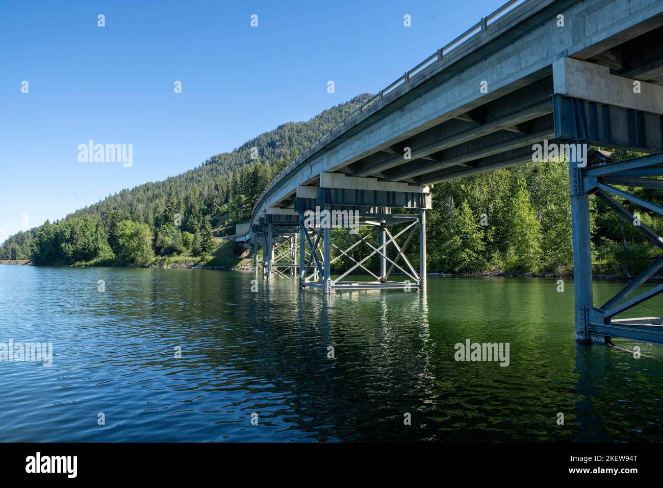 Idaho State Highway 200 is the Scenic Byway as it passes through Hope ...