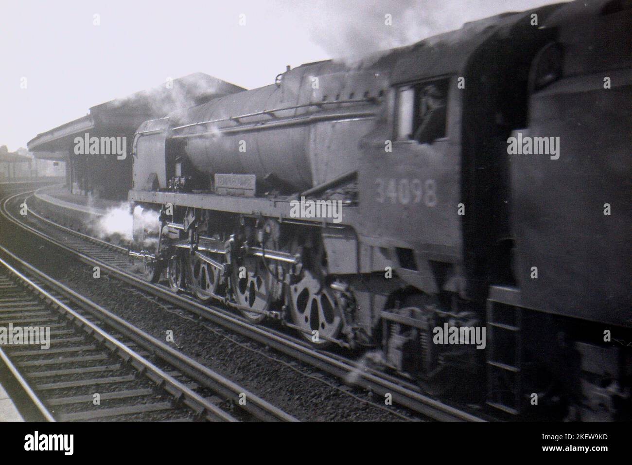 Bulleid west country pacific hi-res stock photography and images - Alamy