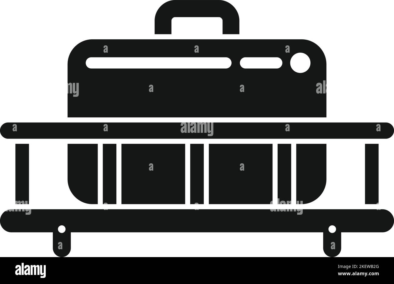 Bag car trunk icon Cut Out Stock Images & Pictures - Alamy