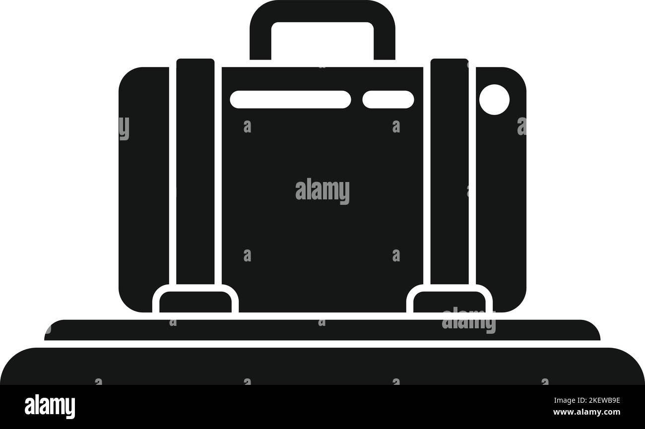 Bag car trunk icon Cut Out Stock Images & Pictures - Alamy