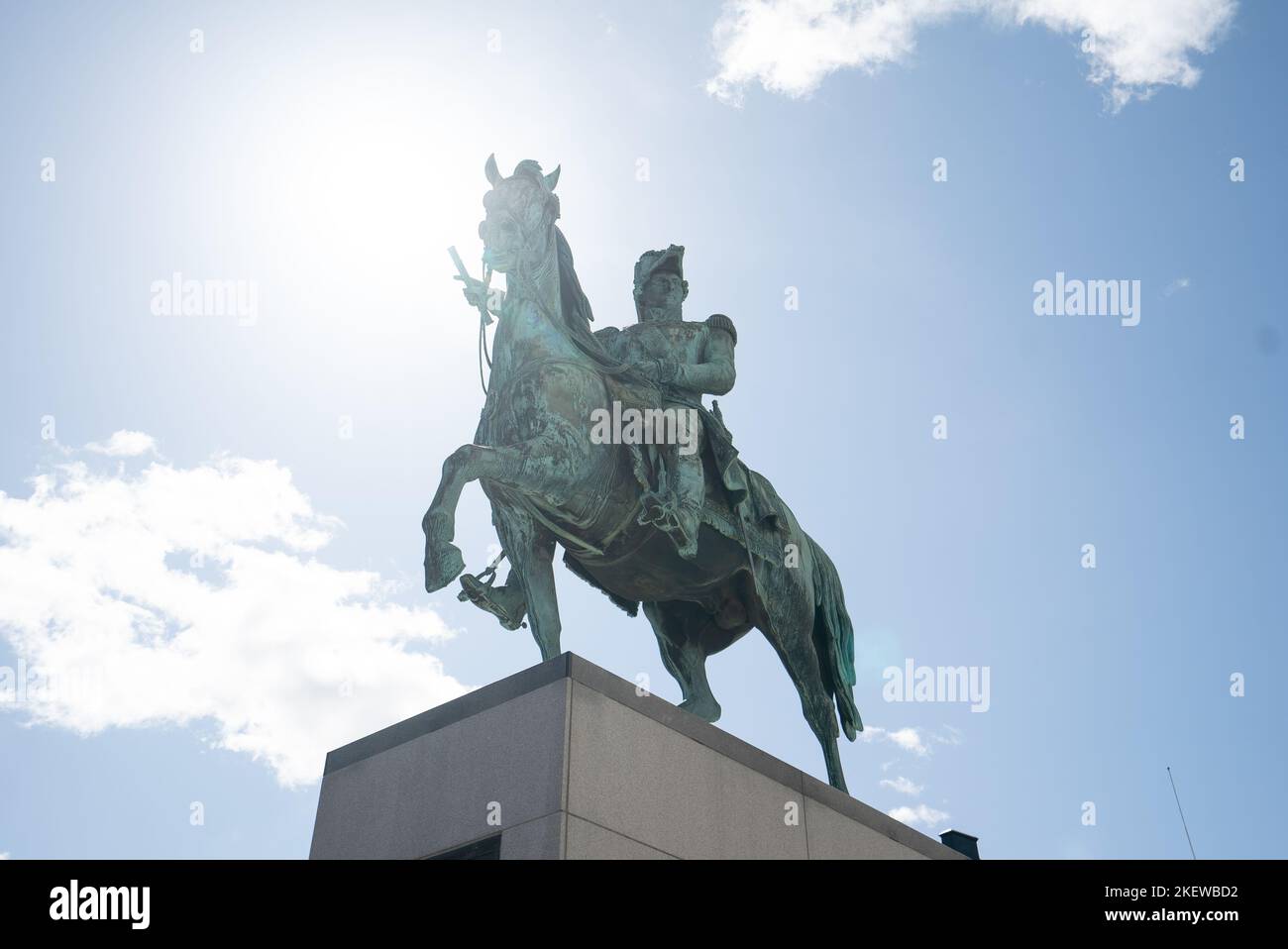 Charles XIV John's statue (Karl XIV Johans ryttarstaty), Karl Johans ...