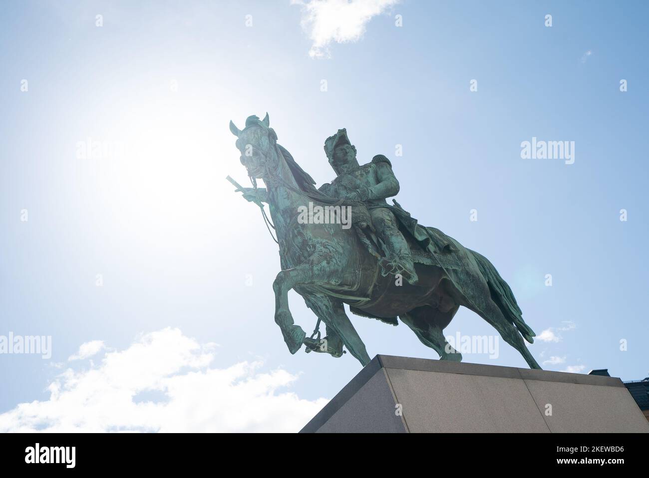 Charles XIV John's statue (Karl XIV Johans ryttarstaty), Karl Johans ...