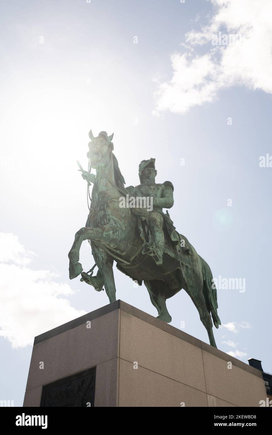 Charles xiv johns statue hi-res stock photography and images - Alamy