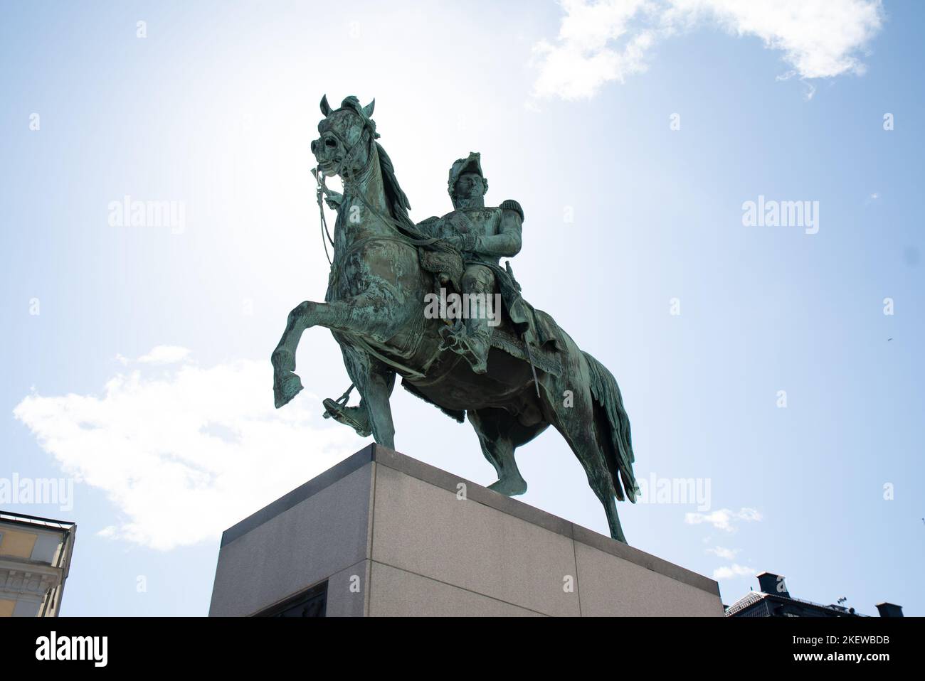 Charles XIV John's statue (Karl XIV Johans ryttarstaty), Karl Johans ...