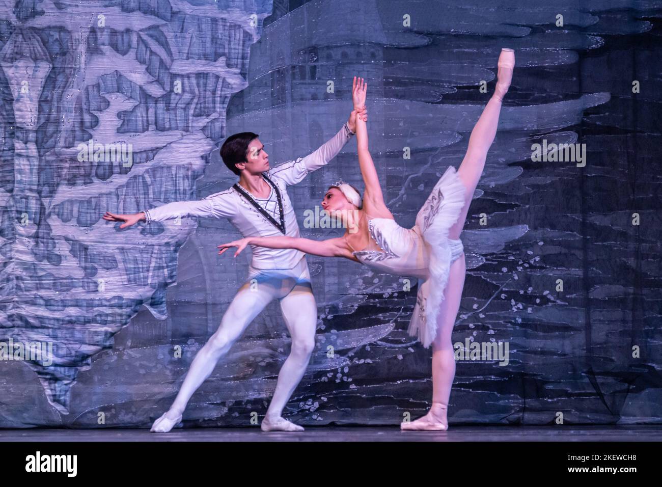 Swan Lake, ballet by Pyotr Ilyich Tchaikovsky, performed by Russian ...