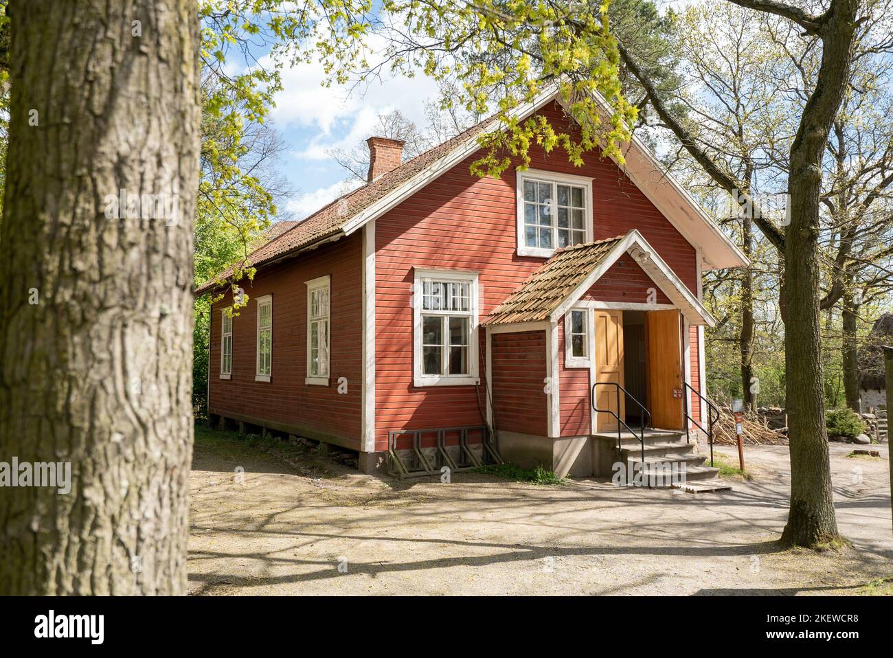 Folkets hus, the Peoples House at Skansen Open Air Museum, Stockholm ...