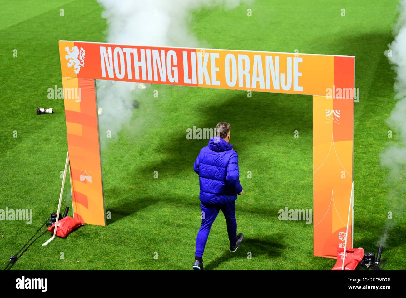 Zeist, the Netherlands. 14/11/2022, ZEIST - Holland coach Louis van ...