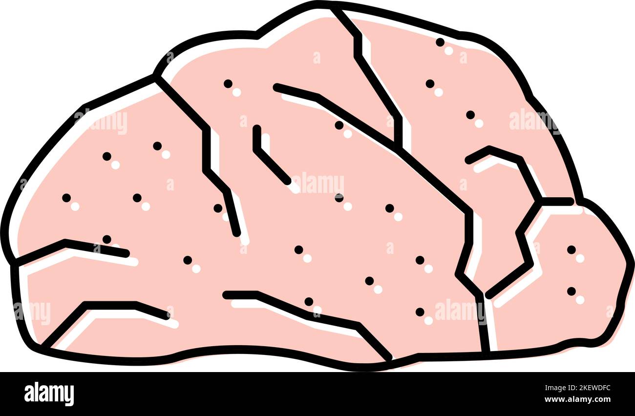 rose quartz stone rock color icon vector illustration Stock Vector ...