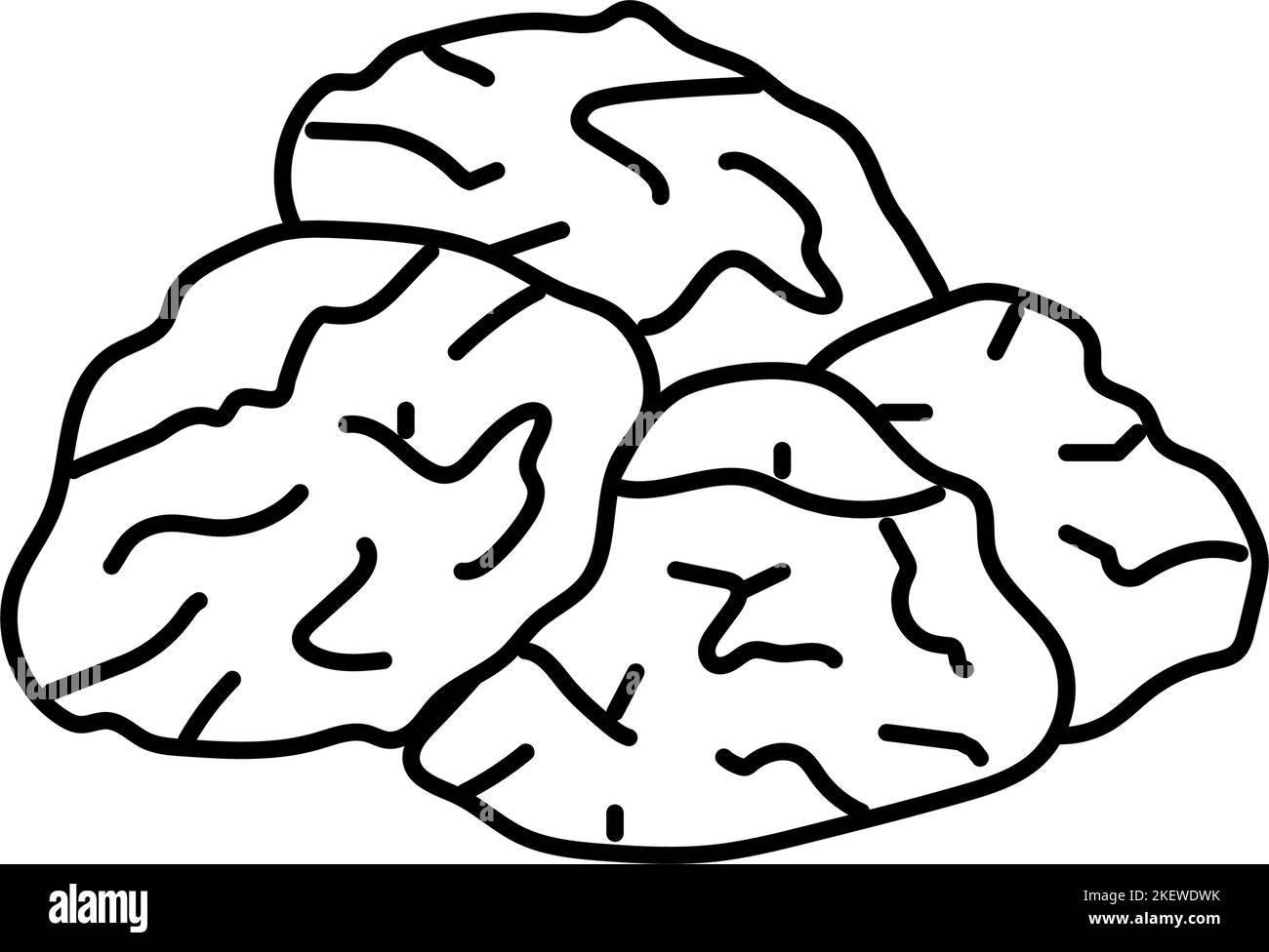 raisin grape line icon vector illustration Stock Vector Image & Art - Alamy