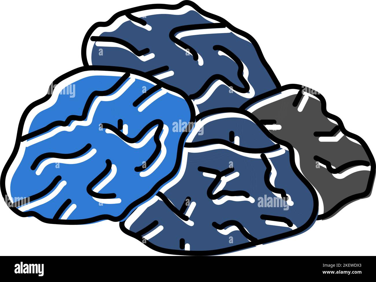 raisin grape color icon vector illustration Stock Vector Image & Art ...