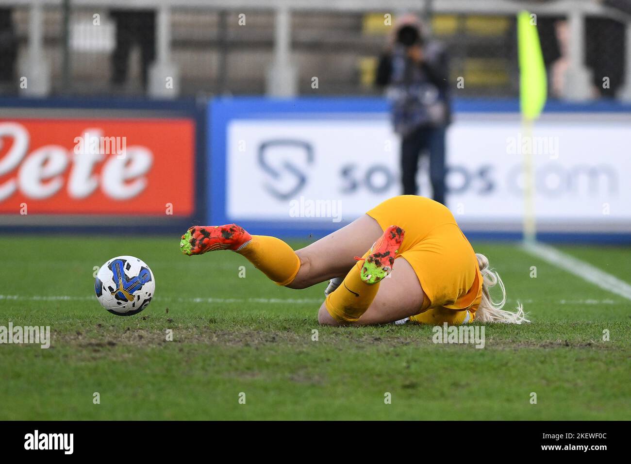 Rome, Italy. 14th Nov, 2022. Emily Ramsey of England WU23 during the ...