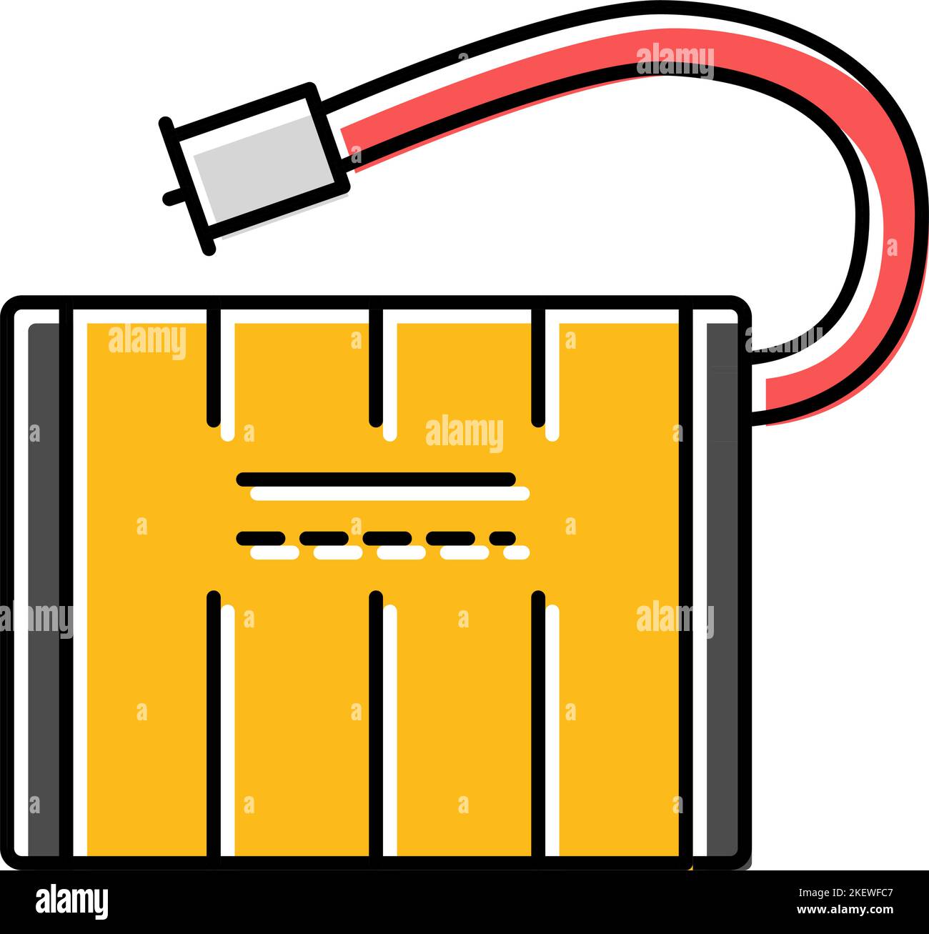 lithium ion li-ion battery color icon vector illustration Stock Vector ... lithium ion li-ion battery color icon vector illustration Stock Vector ...