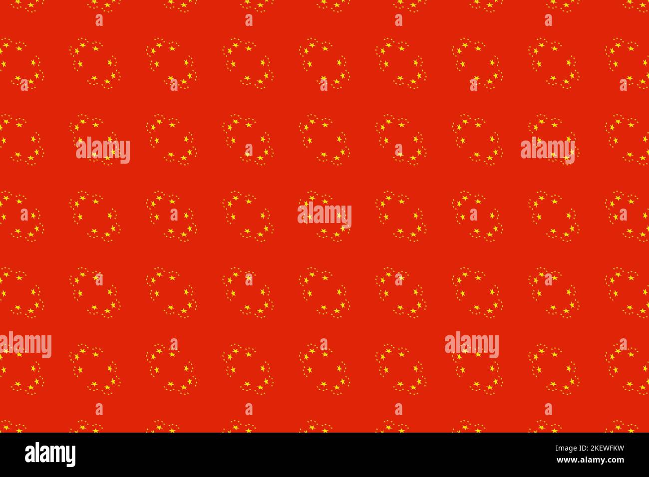 Geometric pattern in the colors of the national flag of People's ...