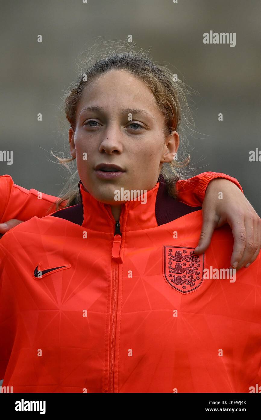 Rome, Italy. 14th Nov, 2022. Angela Addison of England WU23 during the ...