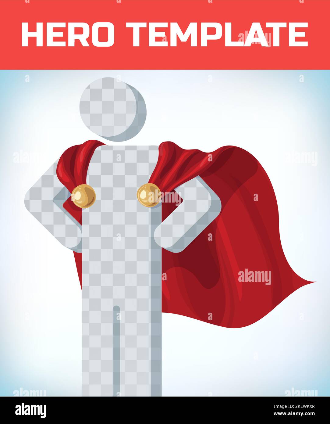 Red cape. Super hero cloak. Superhero cover. Cartoon carnival clothes ...