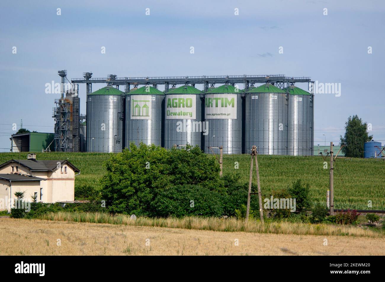 Agro artim elewatory hi-res stock photography and images - Alamy