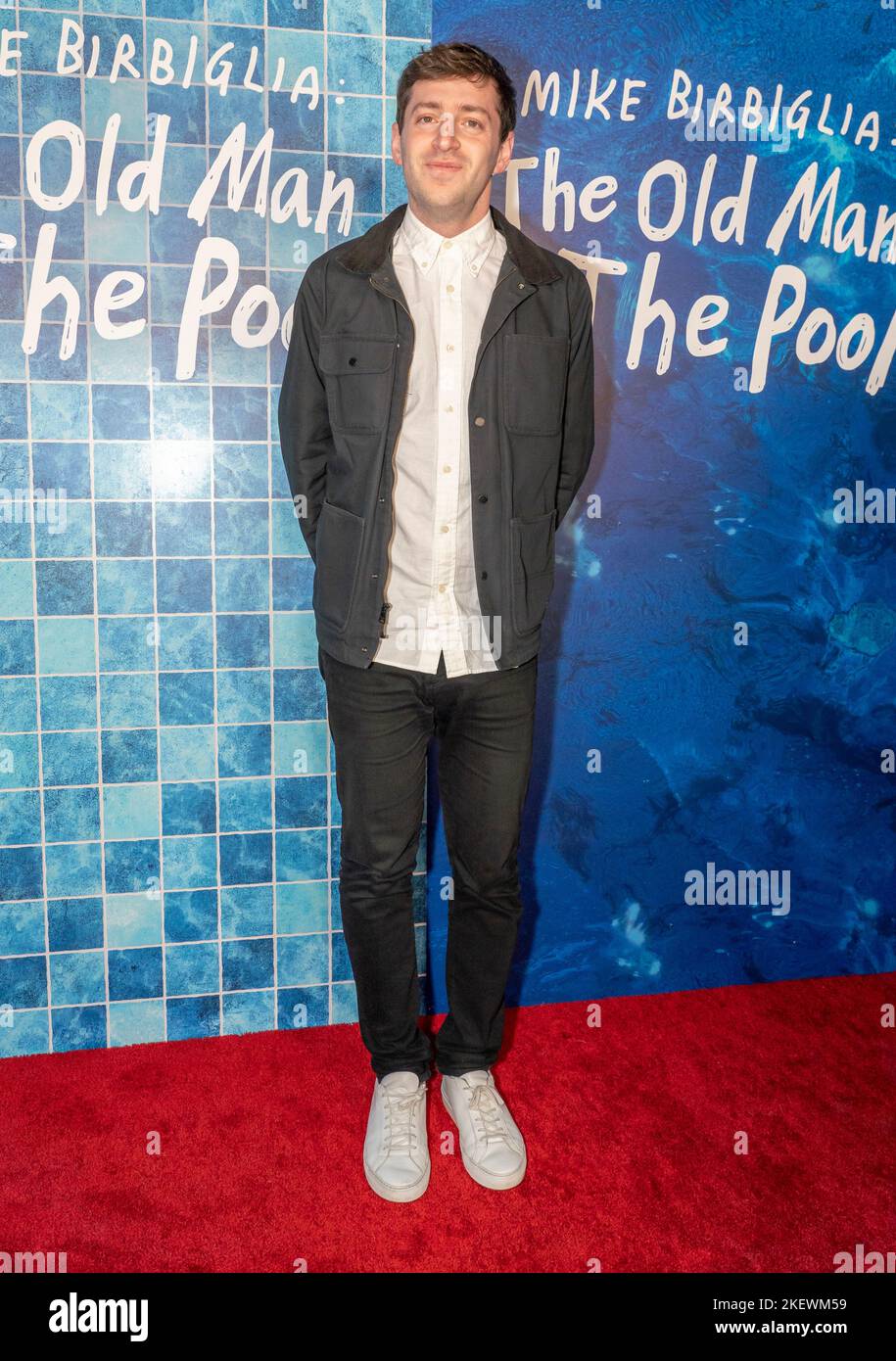Alex Edelman attends "The Old Man & The Pool" opening night at Vivian ...