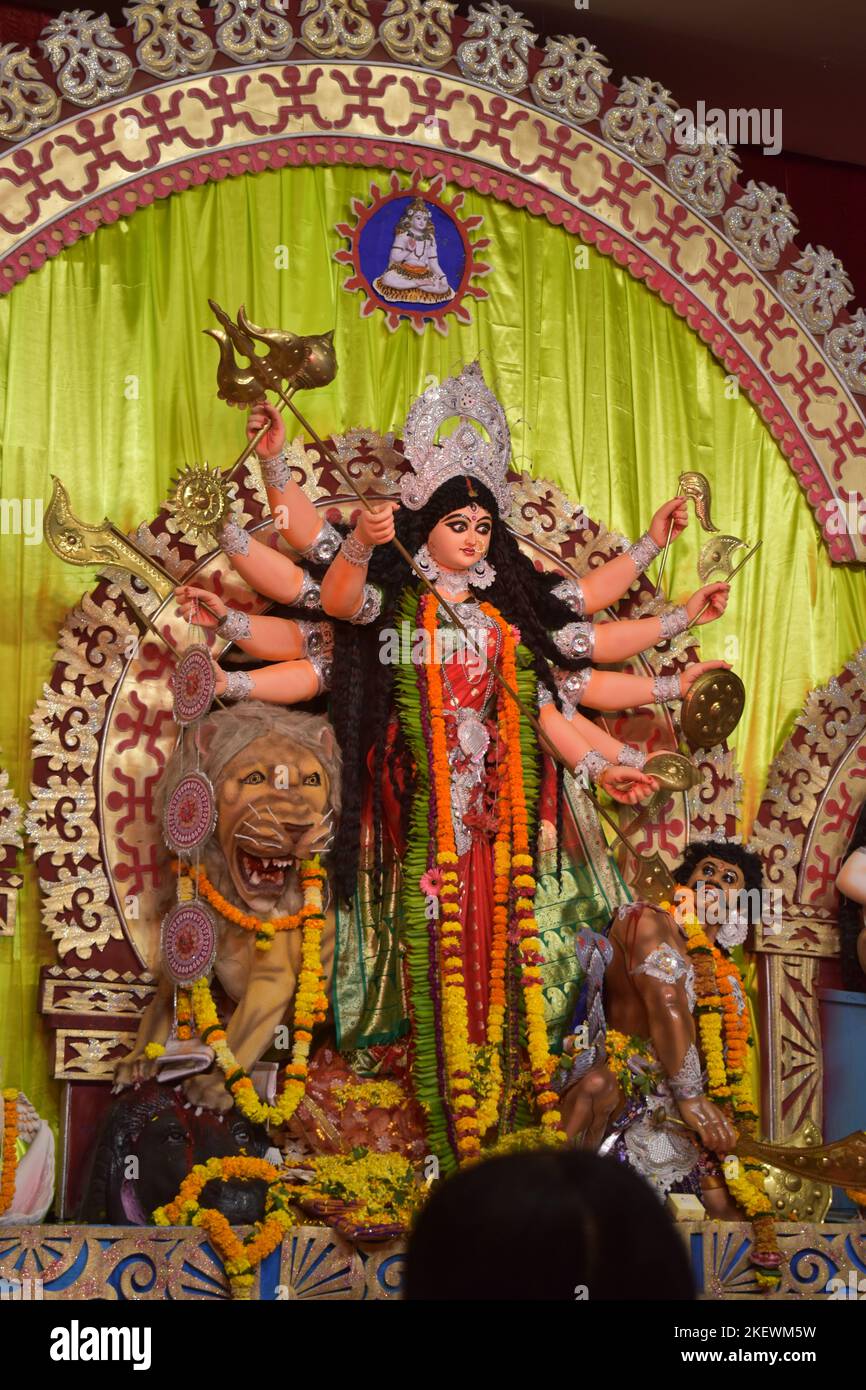 Durga Pujo 2022 Ashtami Stock Photo - Alamy