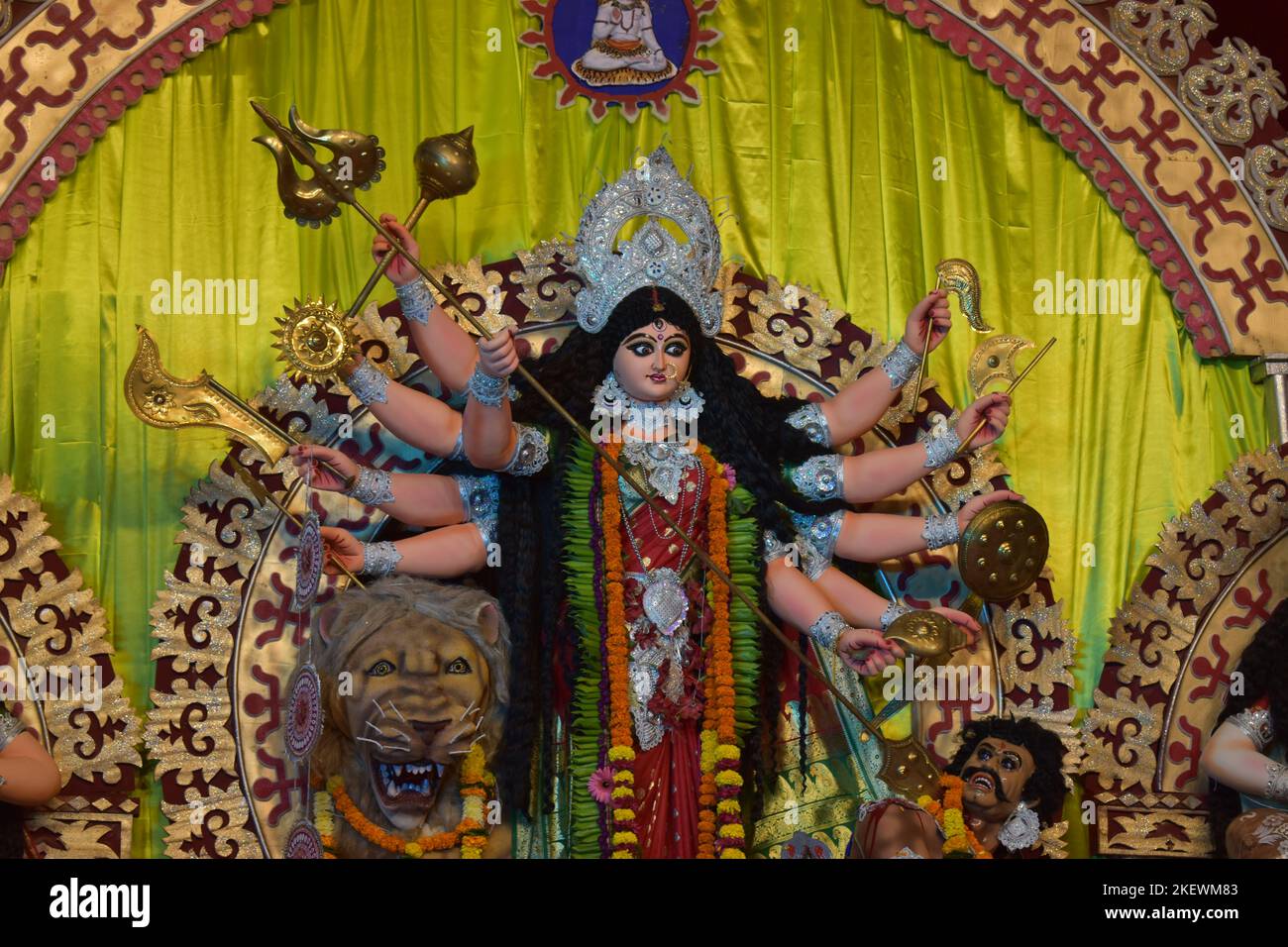 Durga Pujo 2022 Ashtami Stock Photo - Alamy
