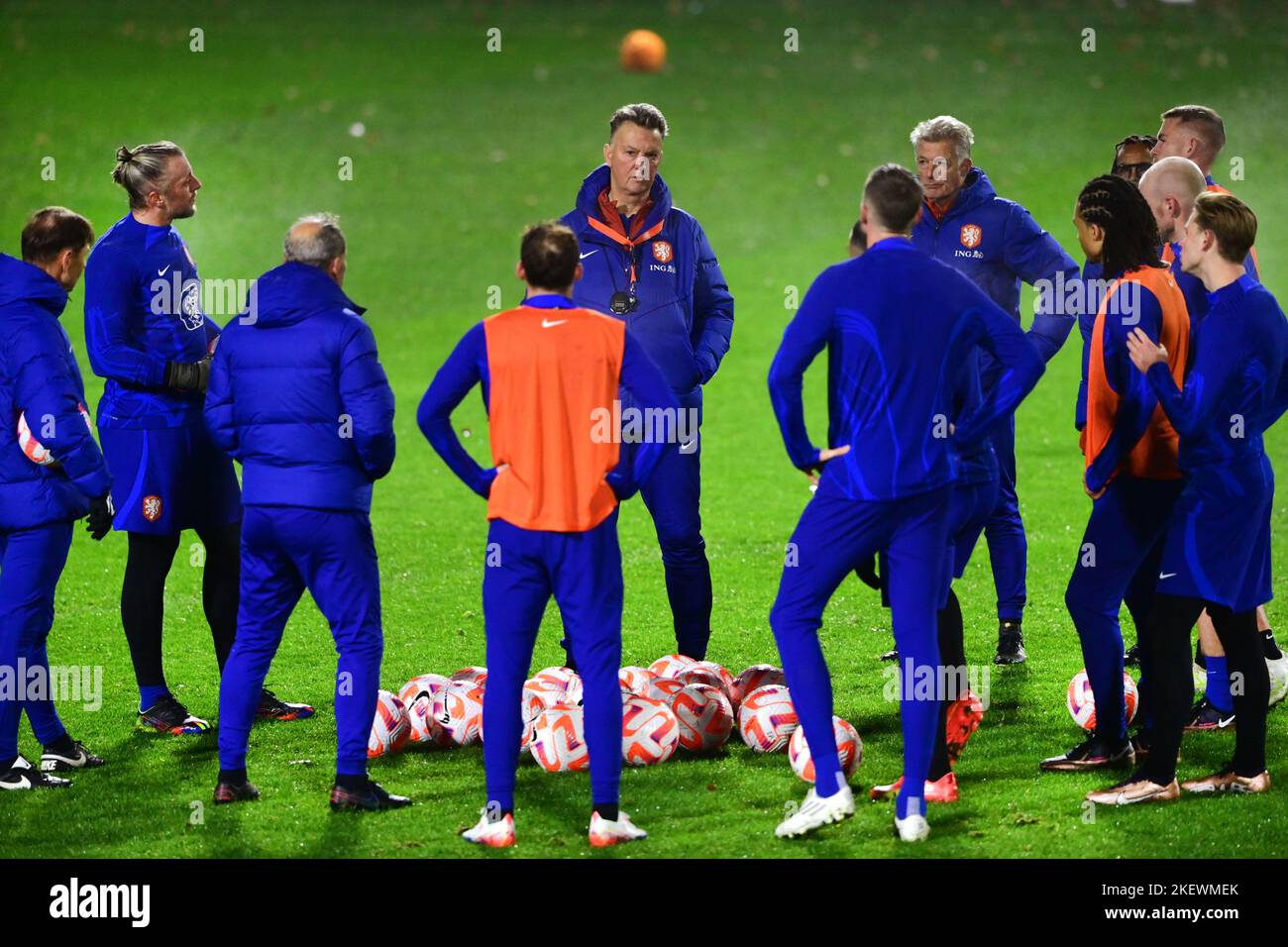 Zeist, the Netherlands. 14/11/2022, ZEIST - National coach Louis van ...