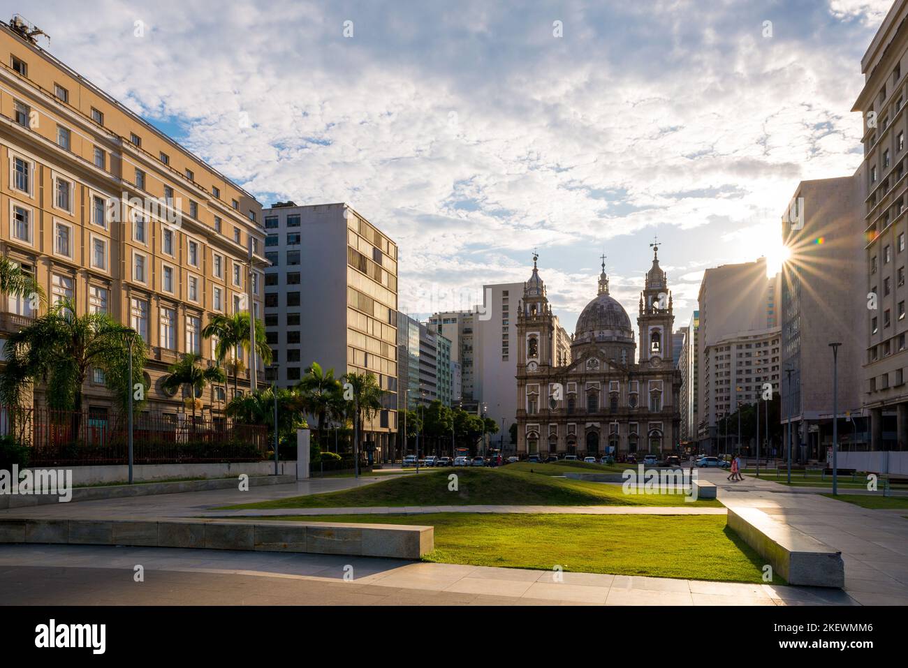 Candelaria Church (Igreja de Nossa Senhora da Candelaria) in Rio de ...