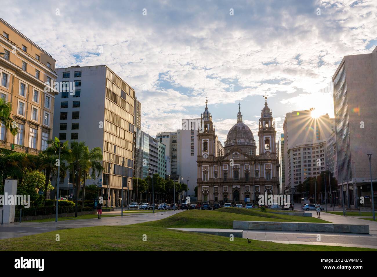 Candelaria Church (Igreja de Nossa Senhora da Candelaria) in Rio de ...
