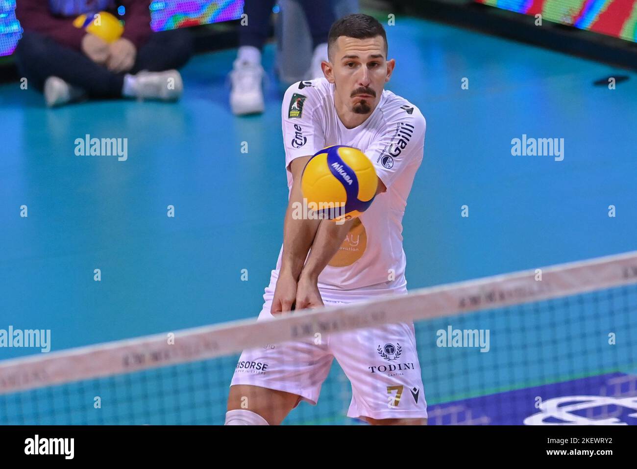 PalaEstra, Siena, Italy, November 13, 2022, Giacomo Raffaelli (Emma ...