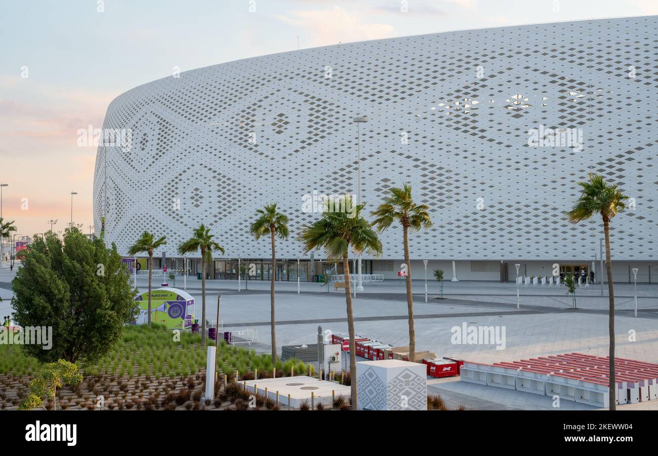 Thumama,Qatar- September 09,2022 :Al Thumama Stadium's dynamic and ...