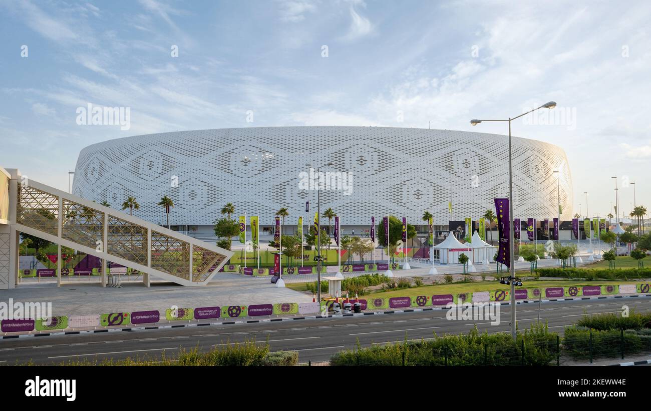 Thumama,Qatar- September 09,2022 :Al Thumama Stadium's dynamic and ...