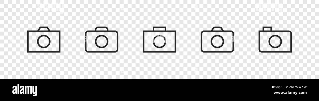 Camera icons. Photo camera icons. Camera symbol for your web site ...