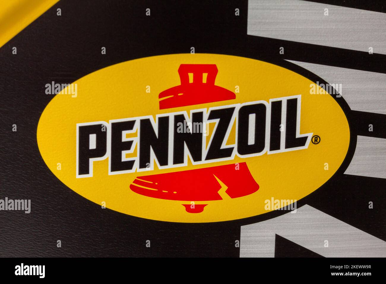 STILLWATER, MN, USA - OCTOBER 27, 2022: Pennzoil Synthetic Motor Oil ...