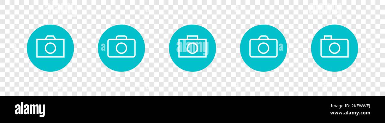 Photographing allowed. Photo camera icons. Trendy symbol for website ...