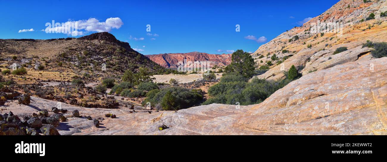 Snow Canyon Views from Jones Bones hiking trail St George Utah Zion’s ...