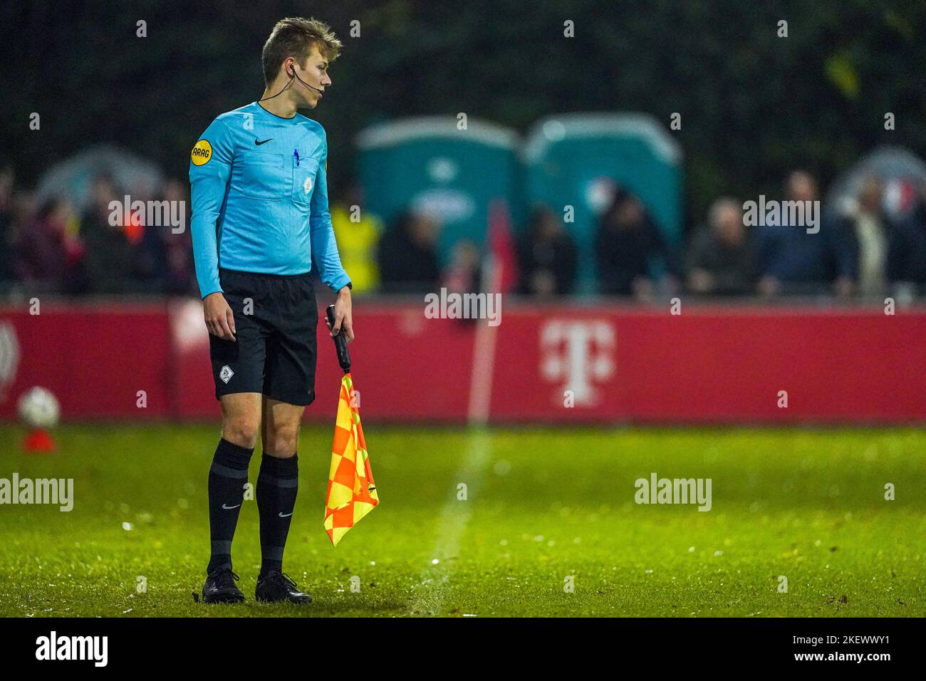 UTRECHT, NETHERLANDS - NOVEMBER 14: Assistent Referee Robert Kunst ...