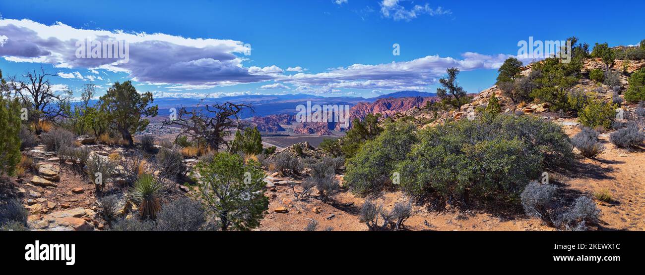 Snow Canyon Views from Jones Bones hiking trail St George Utah Zion’s ...