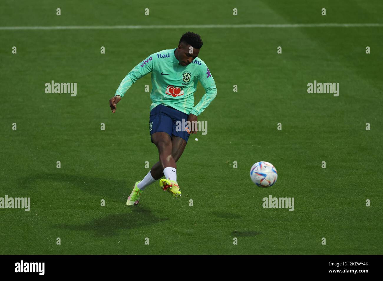 Turin, Italy, 14th November 2022. Vinicius Jr of Brazil during the ...