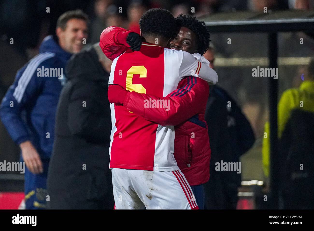 AMSTERDAM, NETHERLANDS - NOVEMBER 14: Silvano Vos of Ajax U23 ...