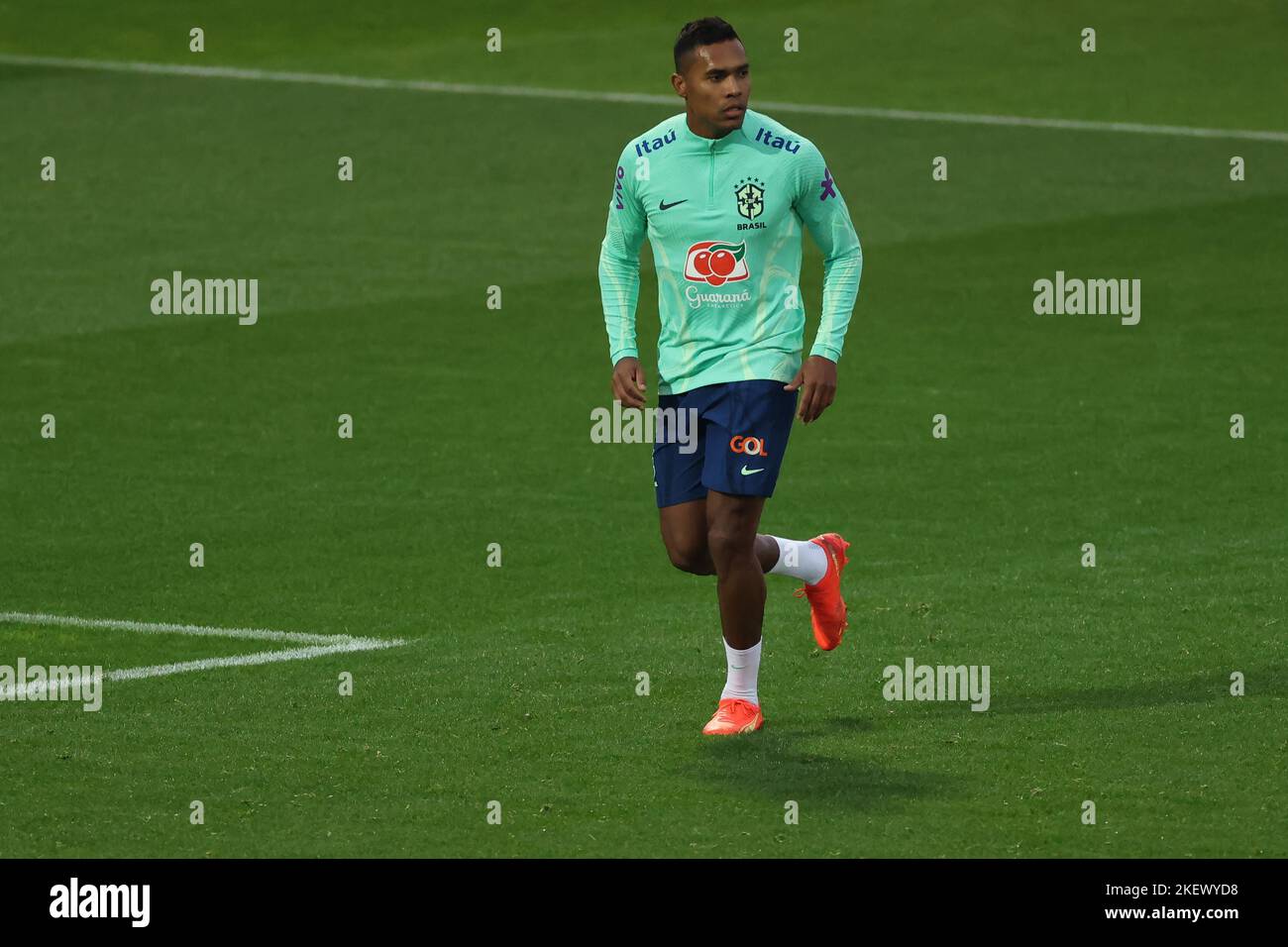 Turin, Italy, 14th November 2022. Alex Sandro during the Brazil ...