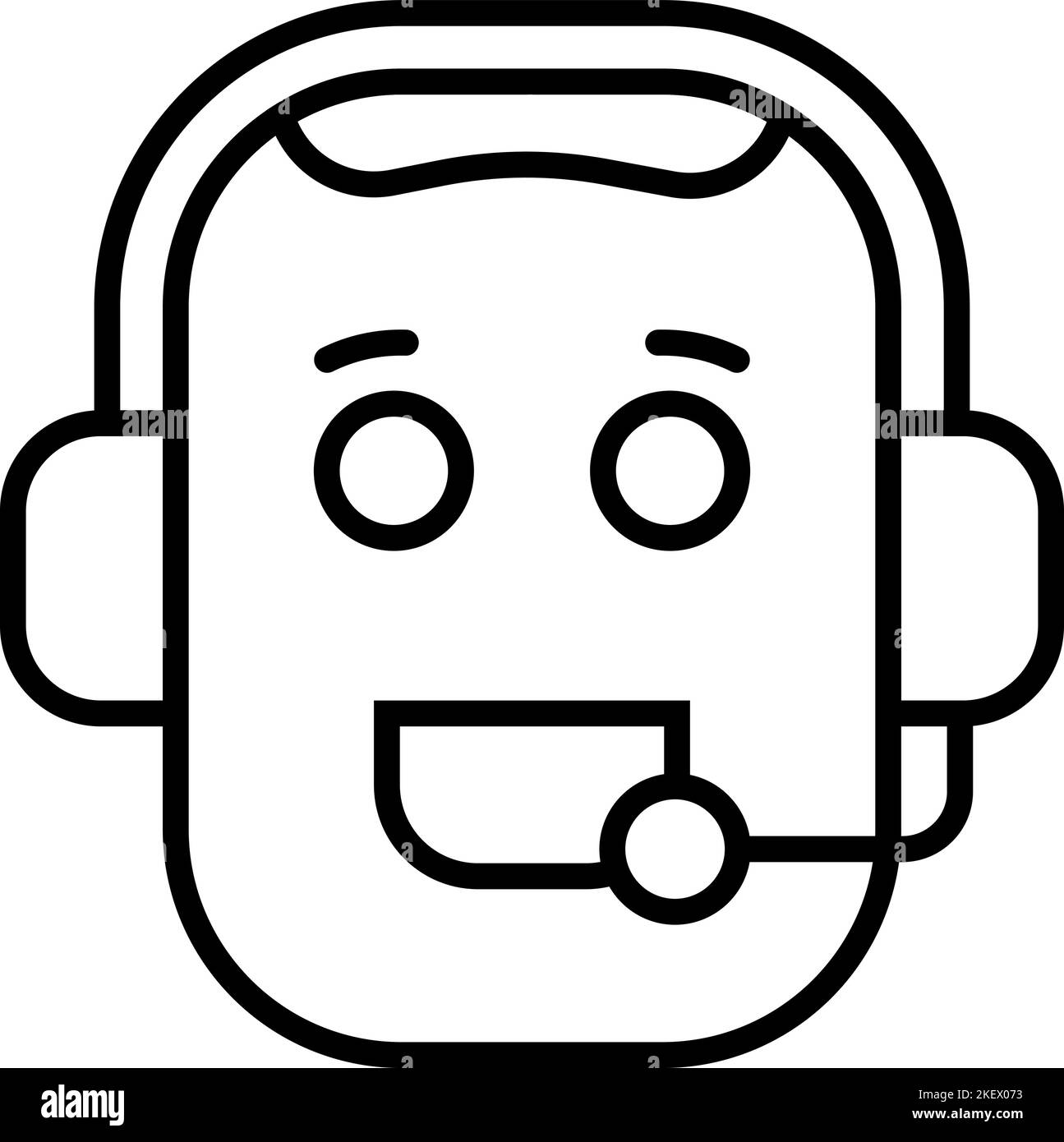 Callcenter agent Cut Out Stock Images & Pictures - Alamy