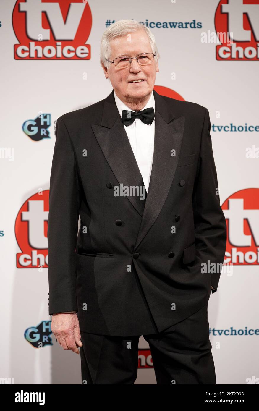 John Craven arrives for the TV Choice Awards at the London Hilton in ...