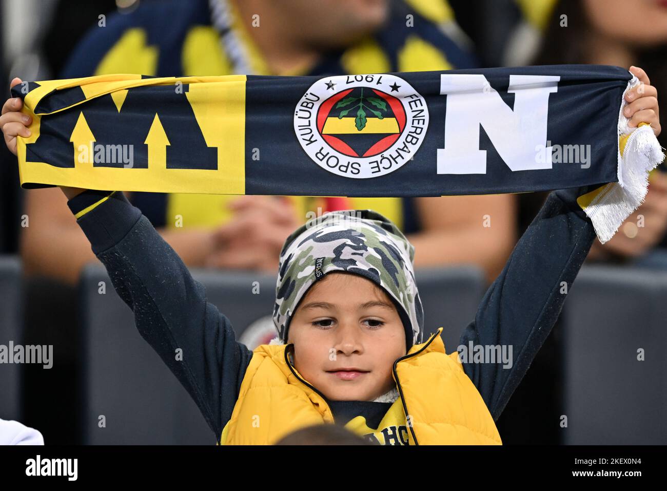 ISTANBUL - Fenerbahce supporter during the Turkish Super Lig match ...