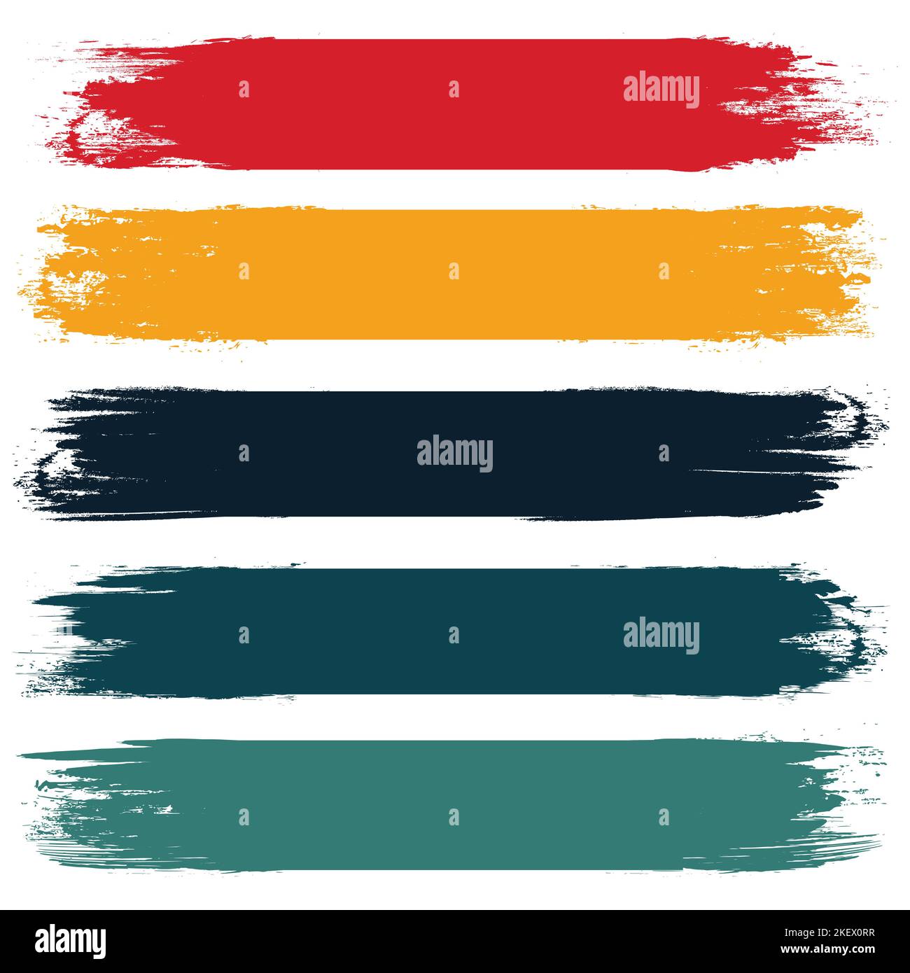 Five horizontal lines Stock Vector Images - Alamy
