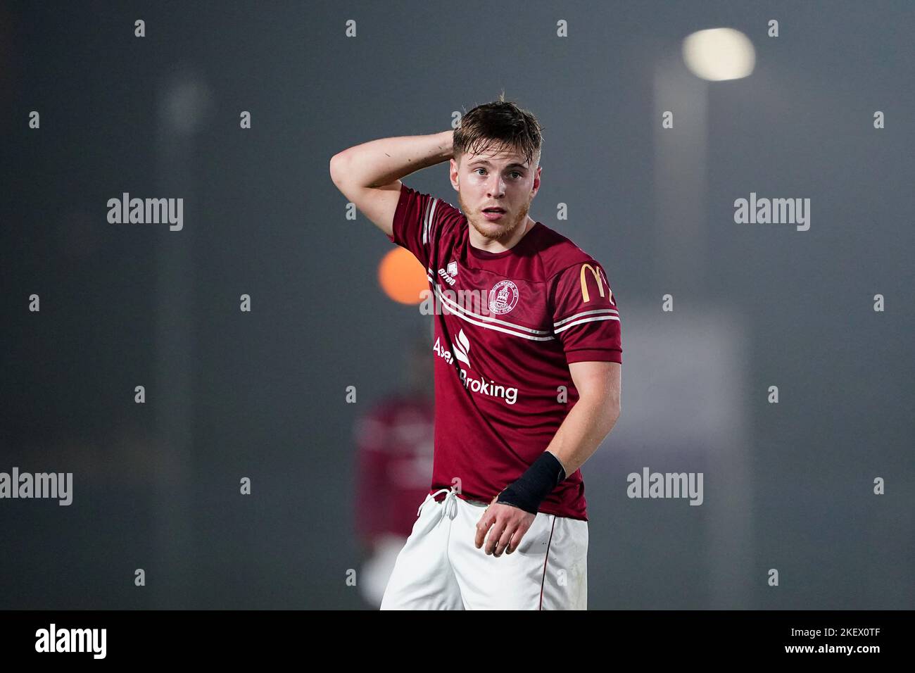 Chelmsford City's Charlie Ruff in action during the Emirates FA Cup ...