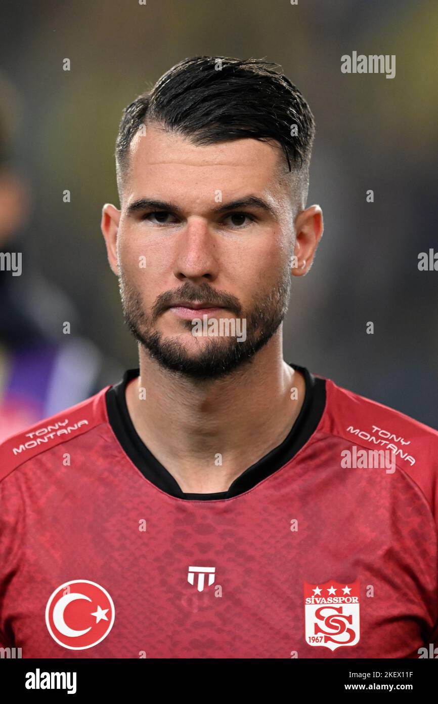 ISTANBUL - Robin Yalcin of Demir Grup Sivasspor during the Turkish ...