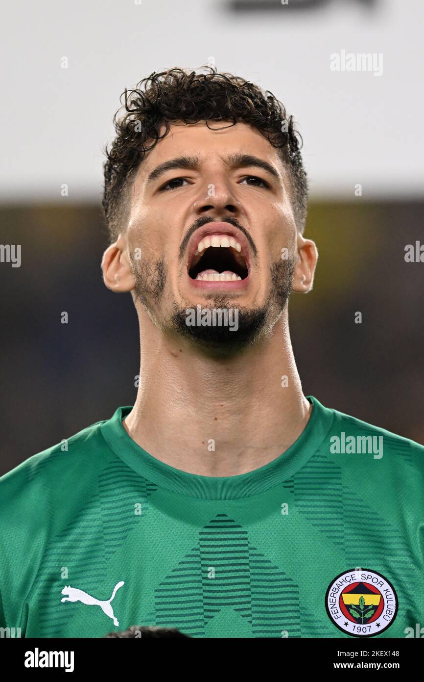 ISTANBUL - Fenerbahce SK goalkeeper Altay Bayindir during the Turkish ...