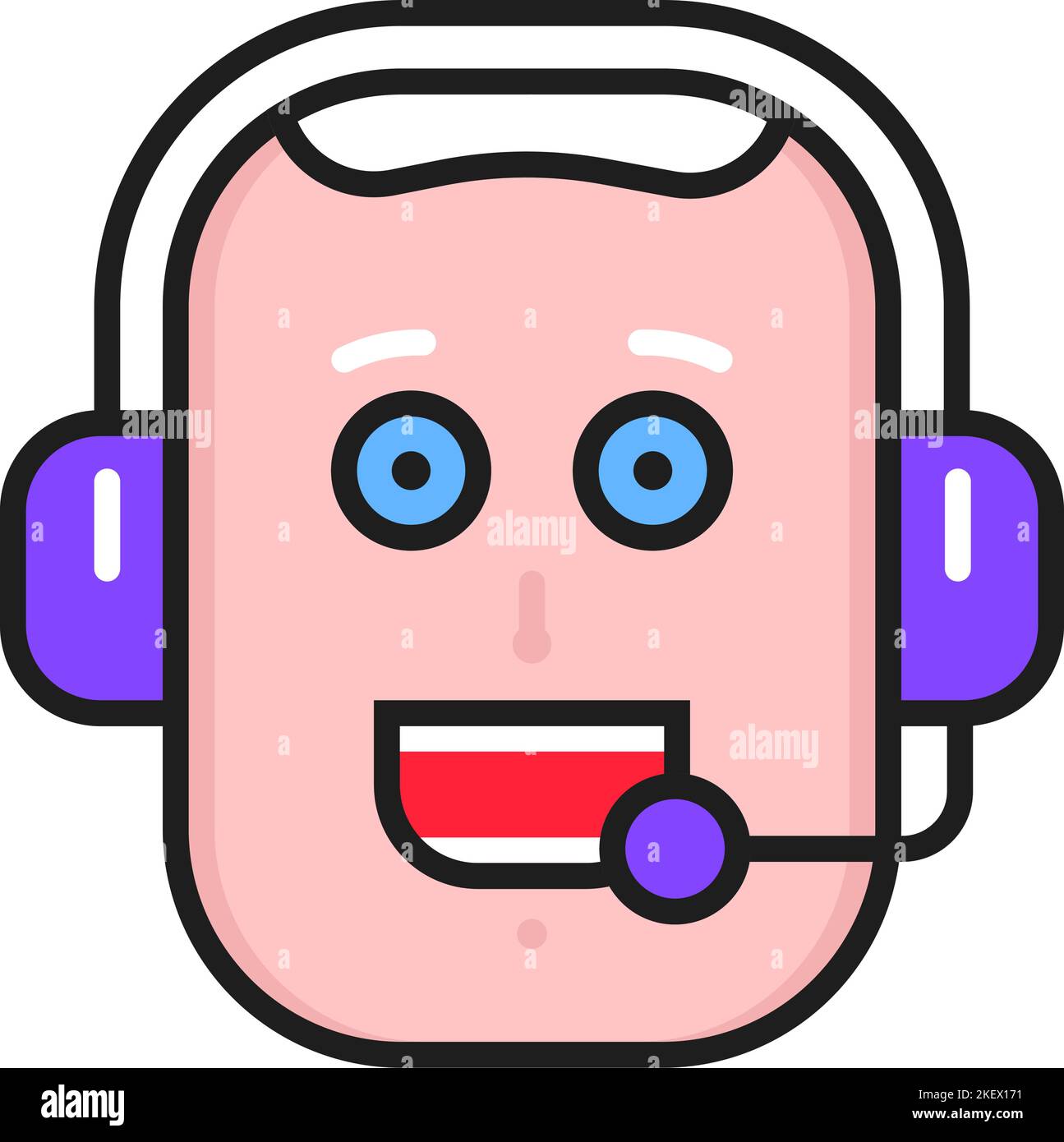 Virtual receptionist Stock Vector Images - Alamy