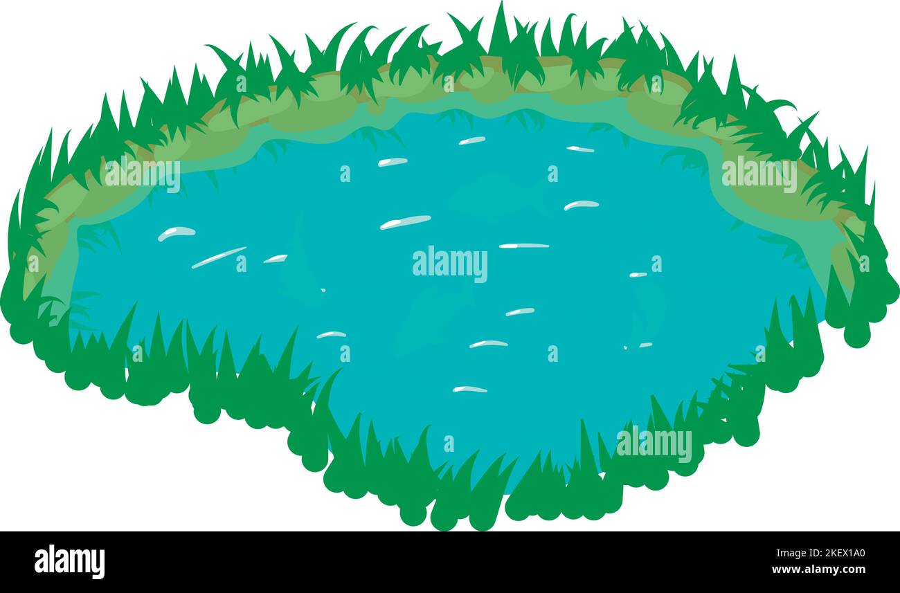 Freshwater ecosystem Stock Vector Images - Alamy